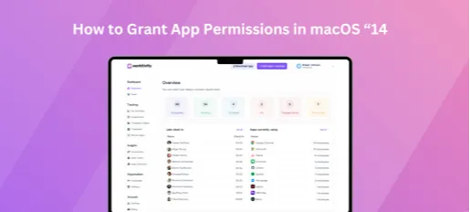 Product Guide - How to use employee monitoring software? | Worktivity